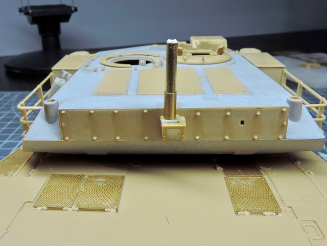 Pete's Model World : Abrams More Turret Work