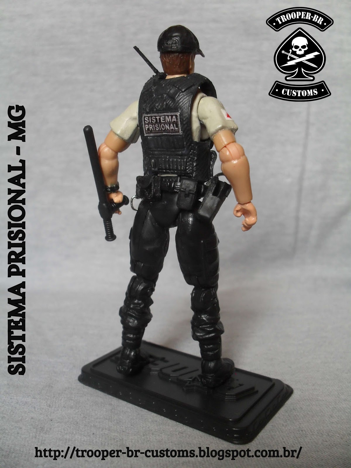 Gi joe Custom Action Figures: Agente Penitenciário do Sistema Prisional ...