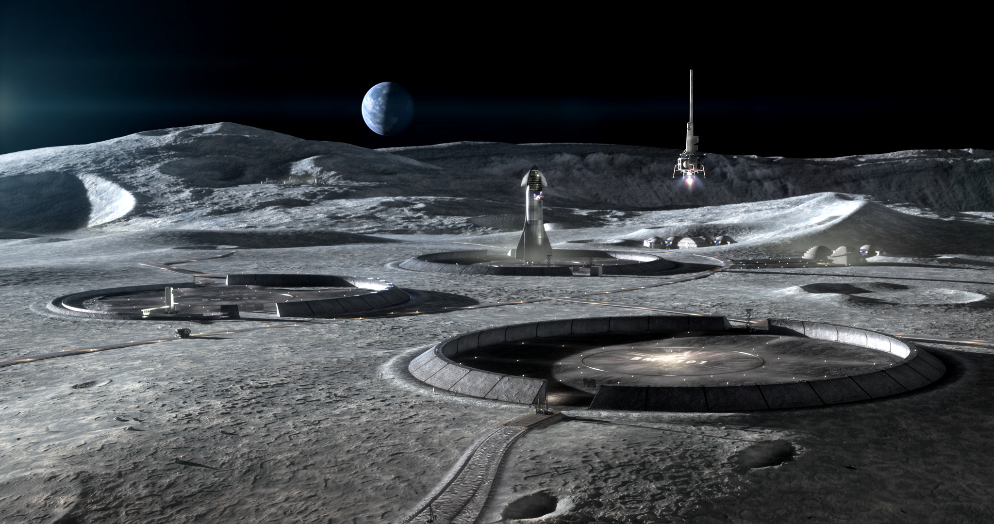 Nasa Inflatable Moon Base Building Material