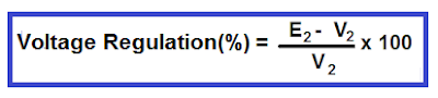 Voltage Regulation of Transformer-Definition, Formula