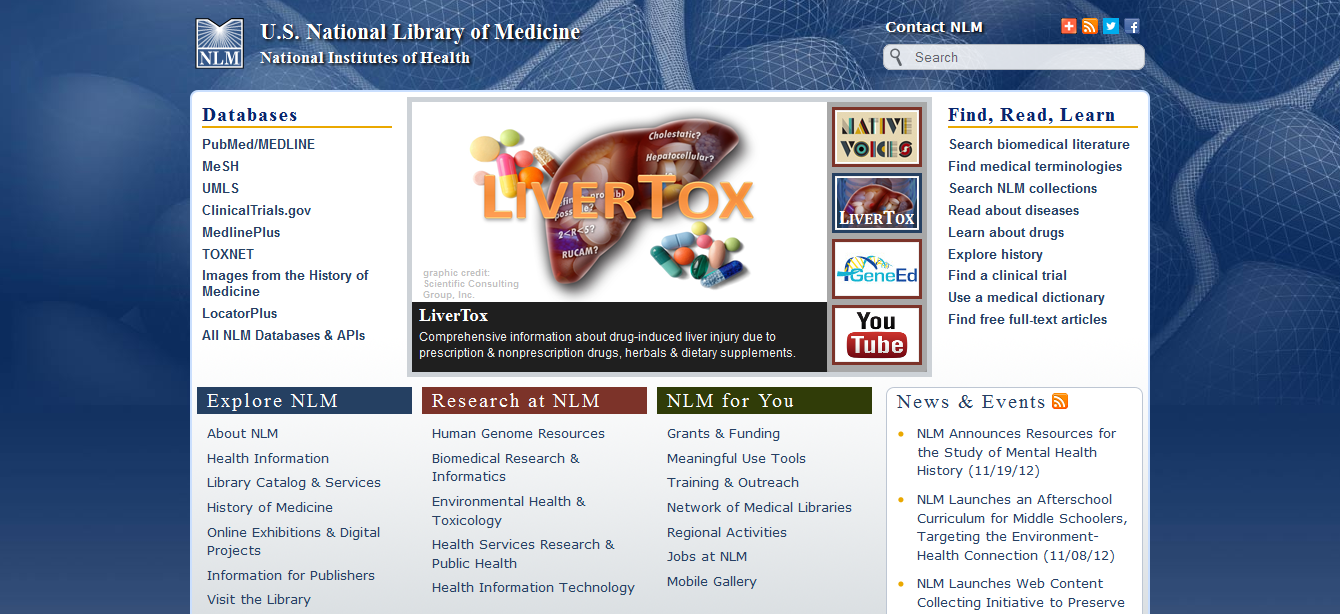 Yo sé de Medicina: NLM