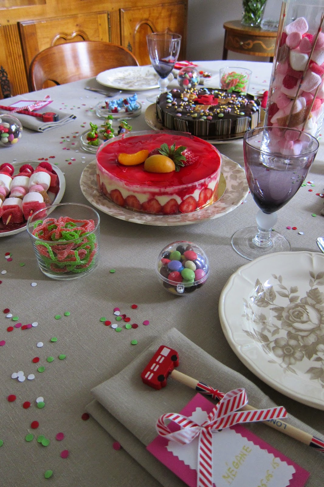Création Baka Lila: Décoration Table Goûter Enfants