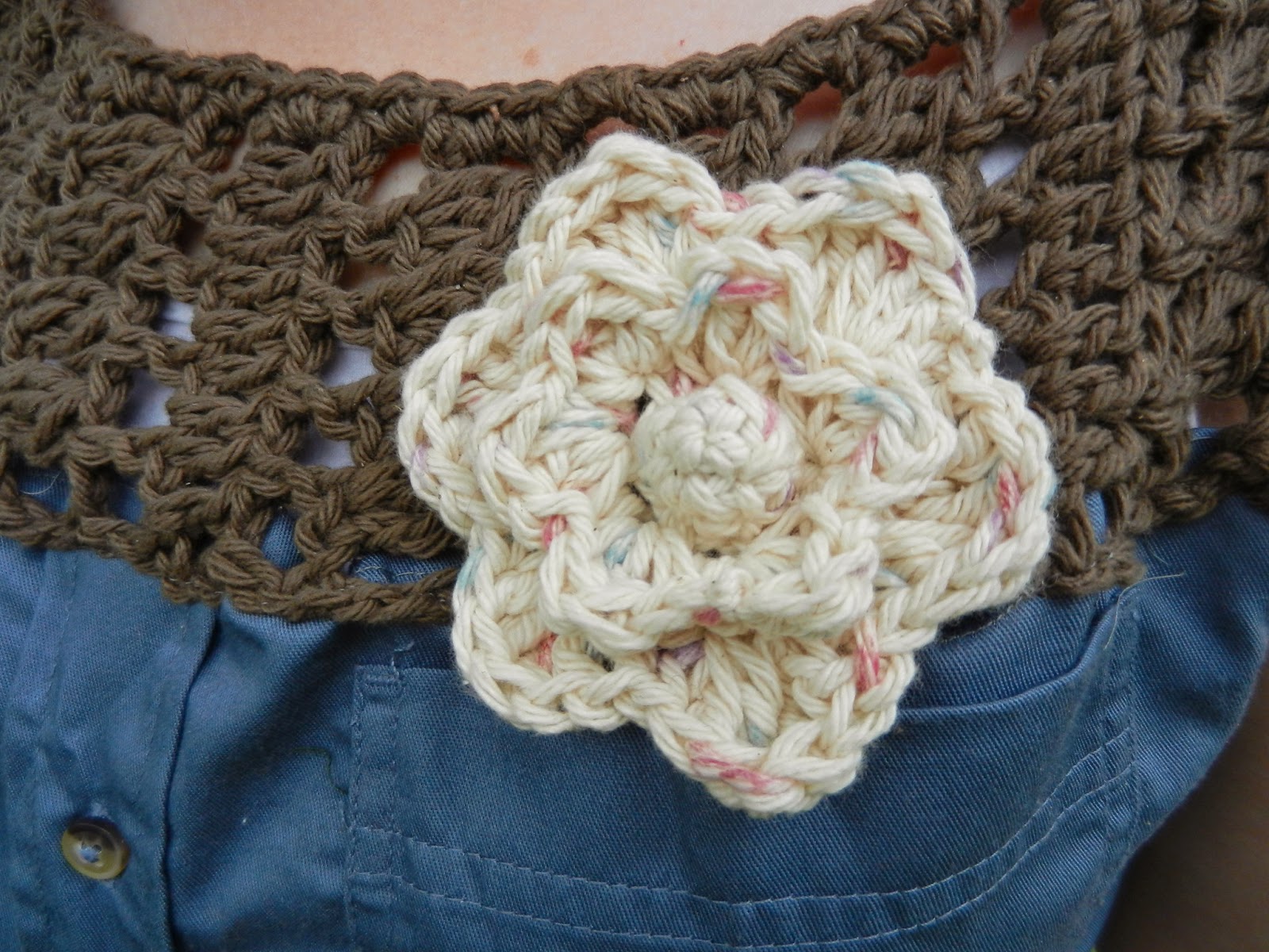 Designs by Diligence: Adult Simple Crochet Yoke