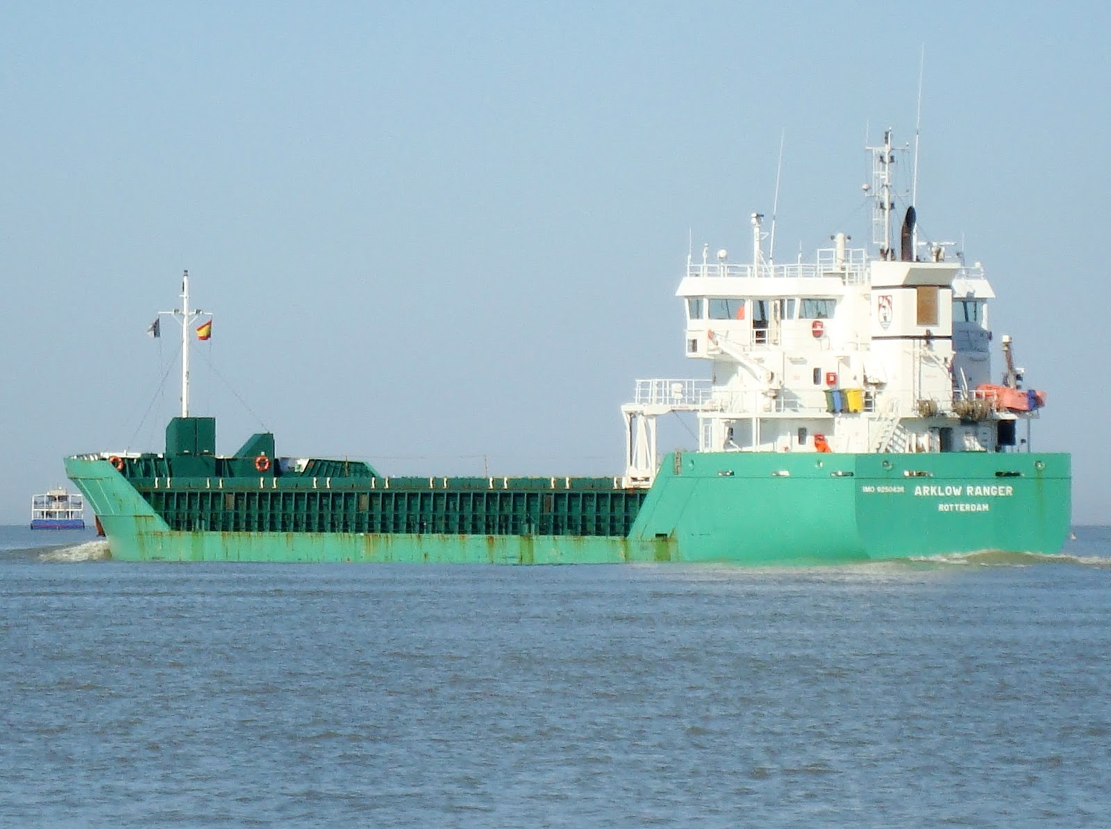 BUQUES MERCANTES A SU PASO POR SANLUCAR DE BARRAMEDA: ARKLOW RANGER