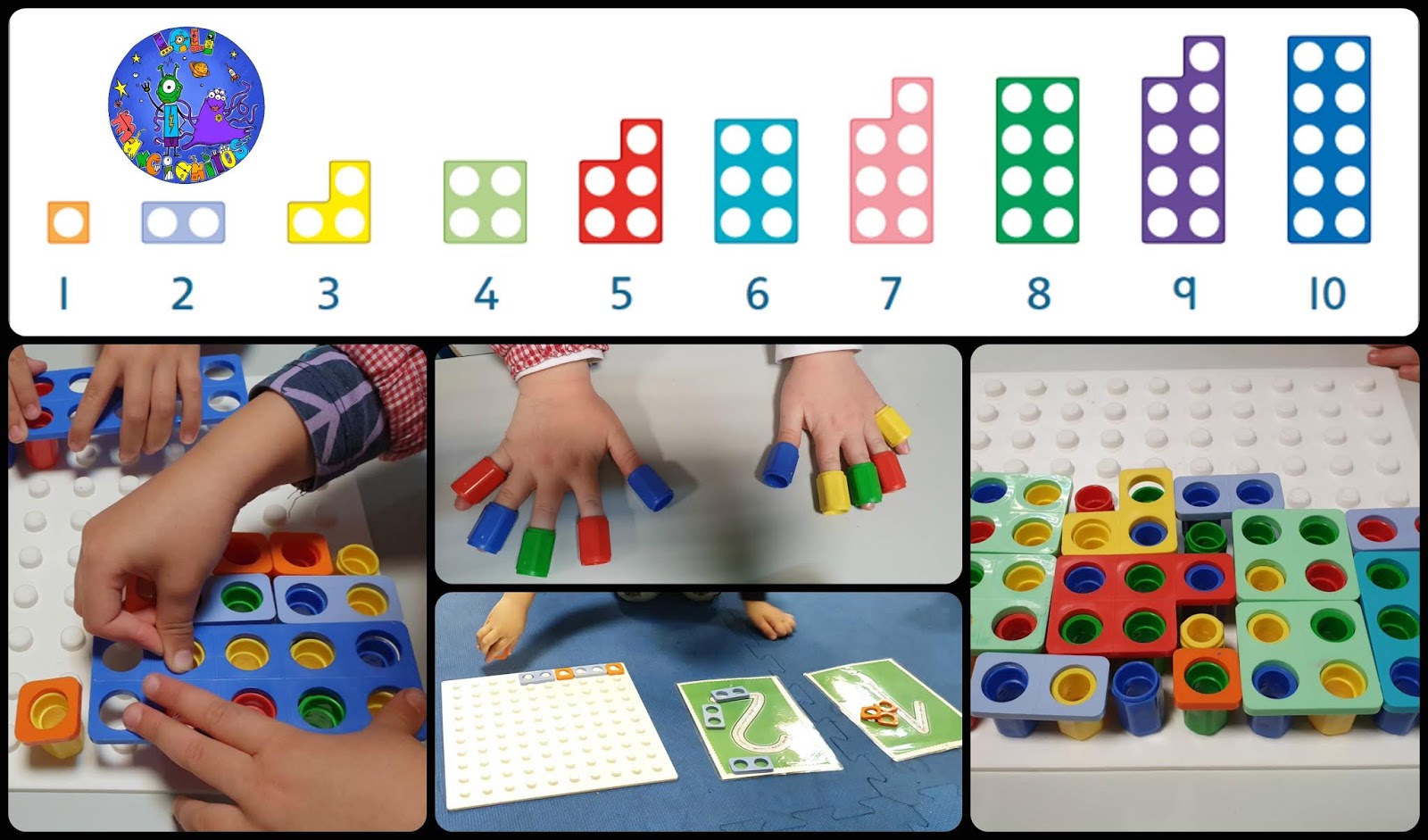 La clase de los Marcianit@s: NUMICON: matemáticas manipulativas