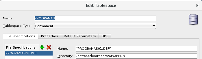 Crear y Administrar Espacios de Tablas(Tablespaces) Parte 2