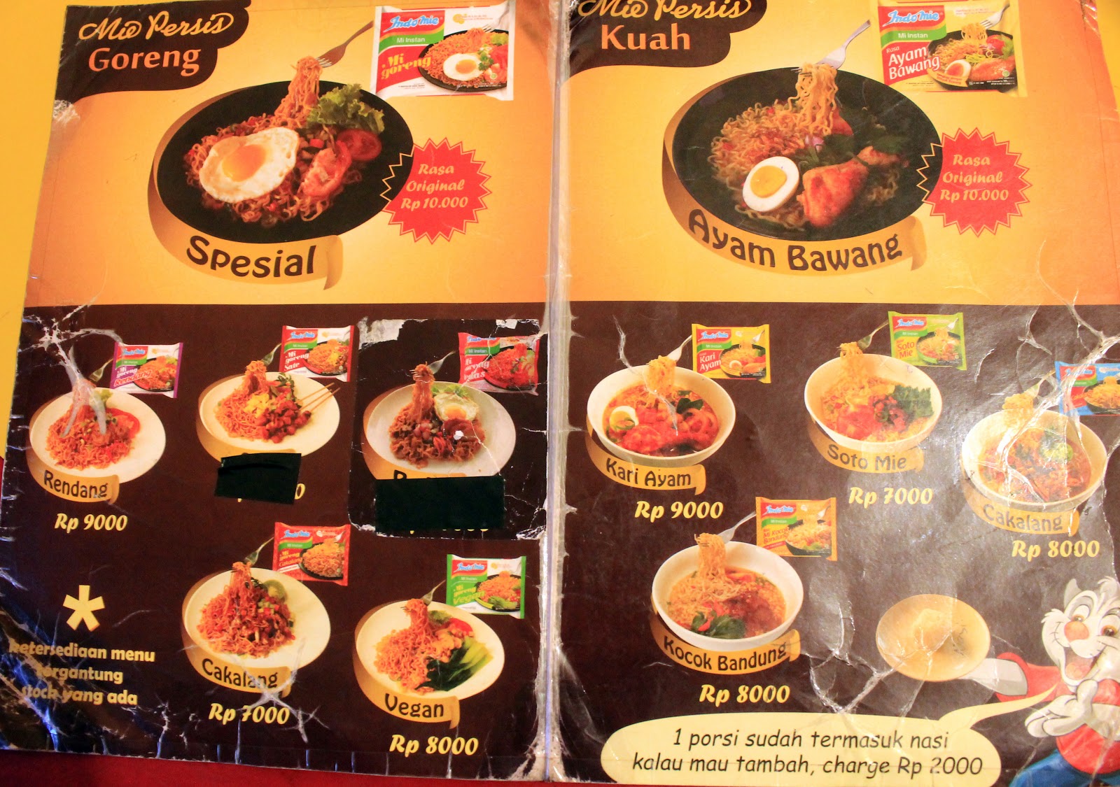 Mie Instan Disajikan Persis Bungkusnya | Blue Flash