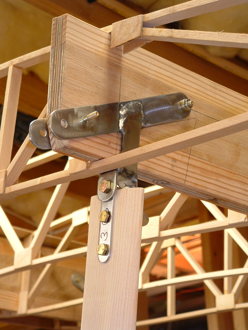 Pietenpol Air Camper NX989CB: Center Section Mounted. Putting some of ...