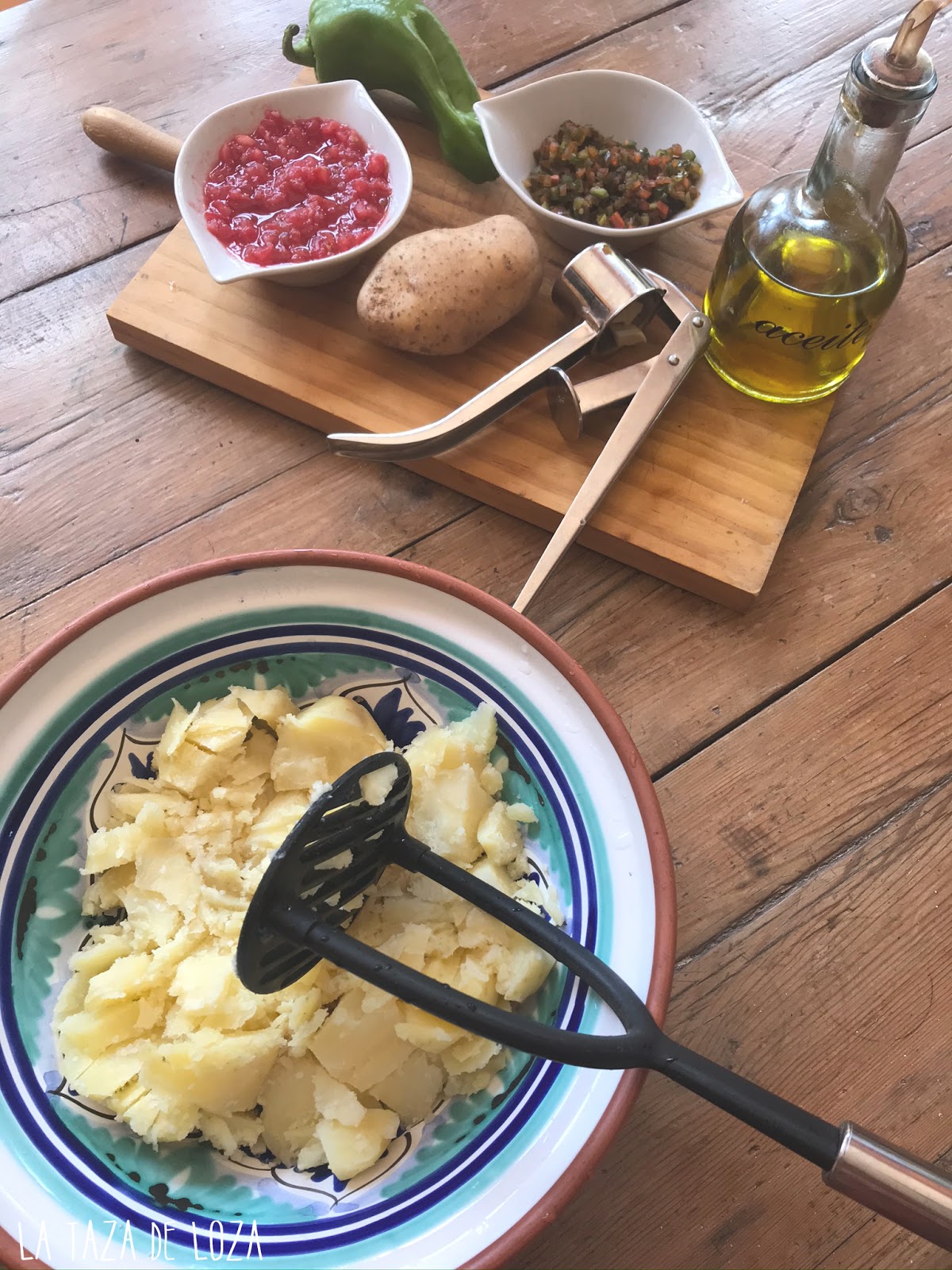 Ajo papa | La Taza de Loza