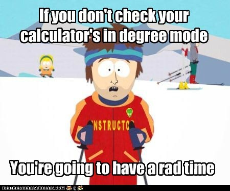 I Think, Therefore IB.: Trigonometry Memes!