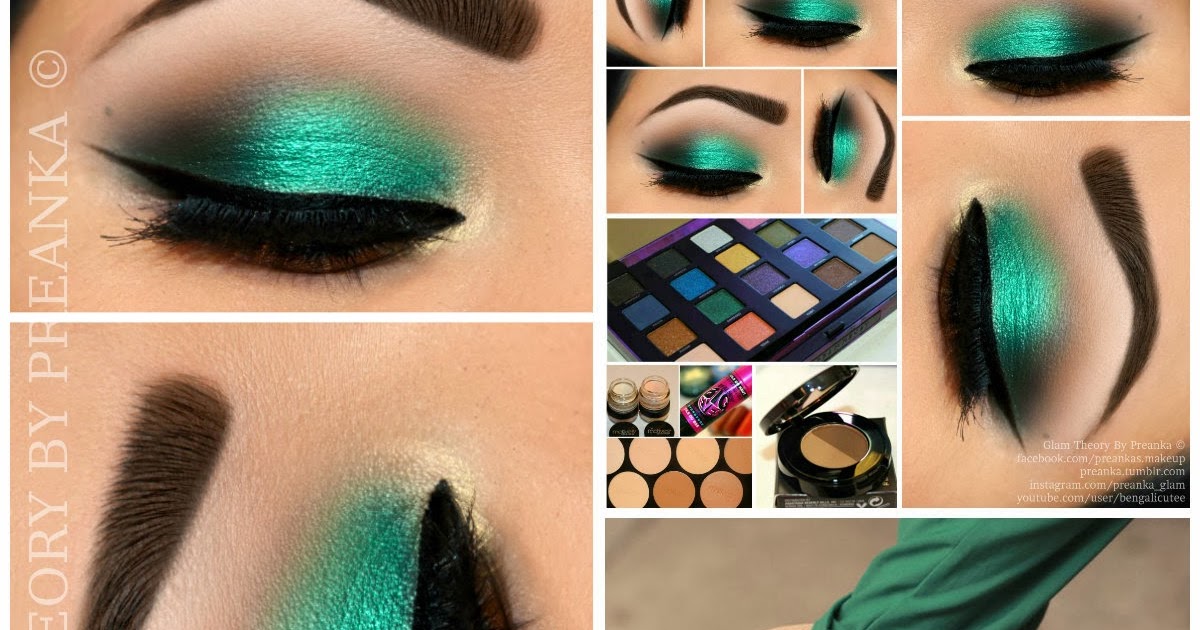 EMERALD GREEN- Makeup by Preanka | GLAM THEORY MAG - GLAM THEORY MAG BY ...
