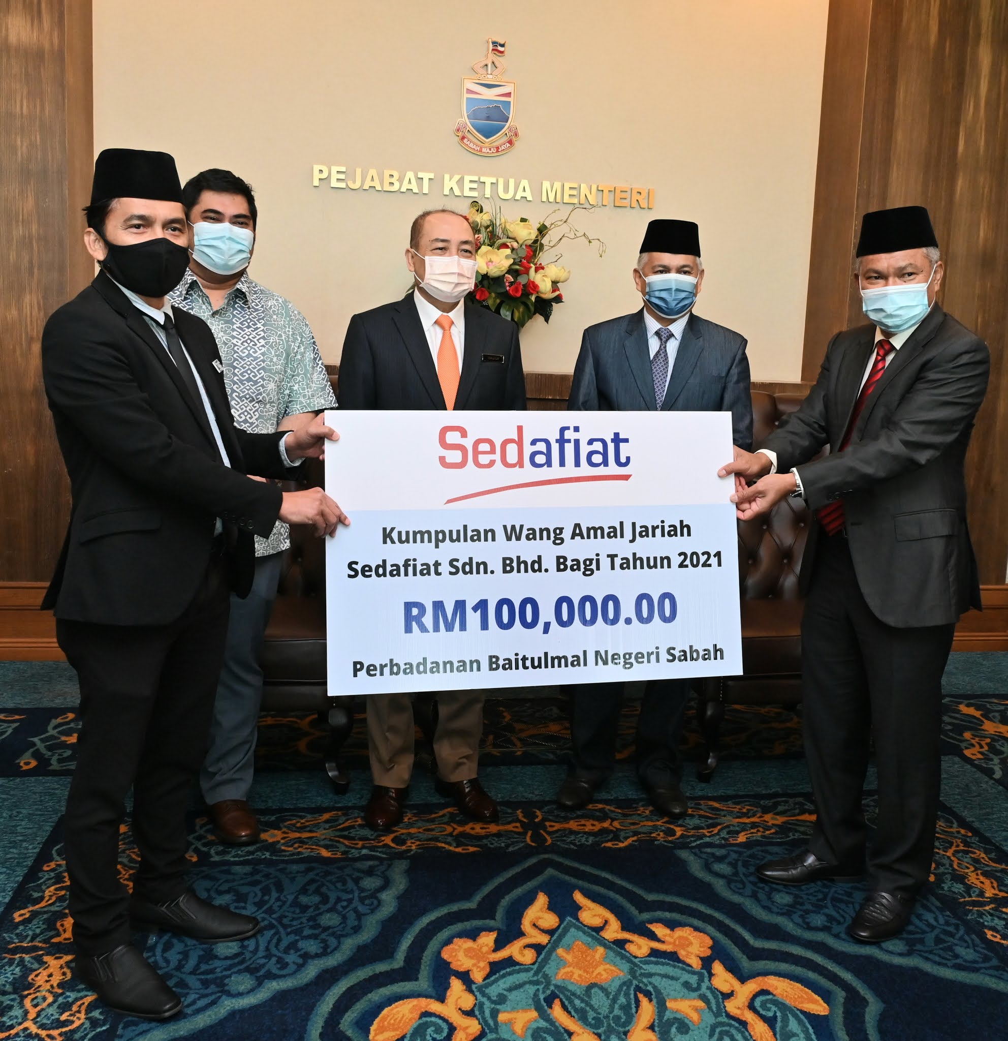 Sedafiat Sdn. Bhd. Serah Zakat Perniagaan
