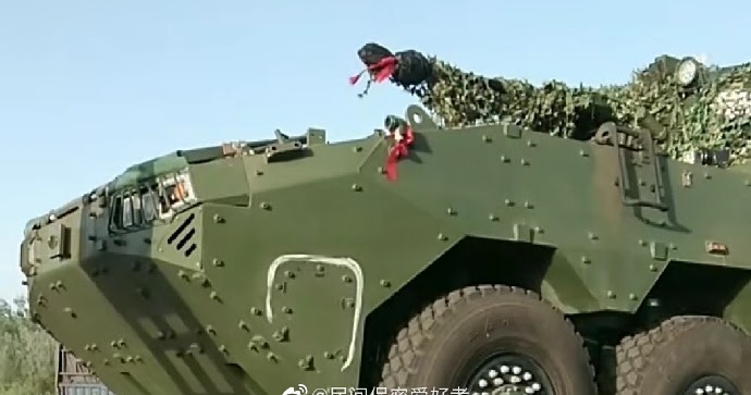 China Defense Blog: Another 2 photos of China's improved 8x8 wheeled IFV