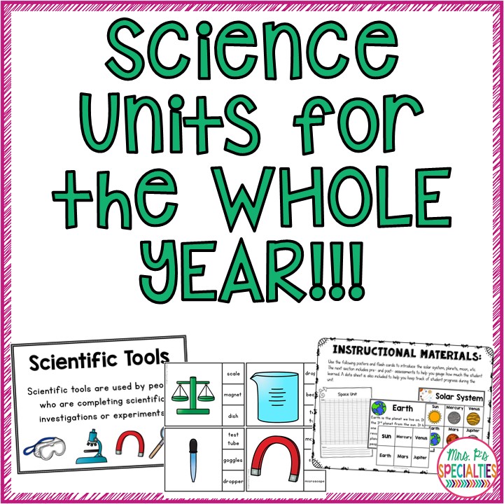 Why You Should Be Using Thematic Units · Mrs. P's Specialties