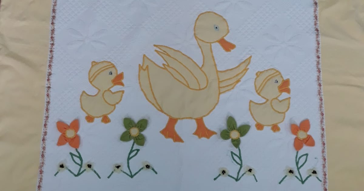 Ducks baby boy quilt pattern | All about patchwork and quilting