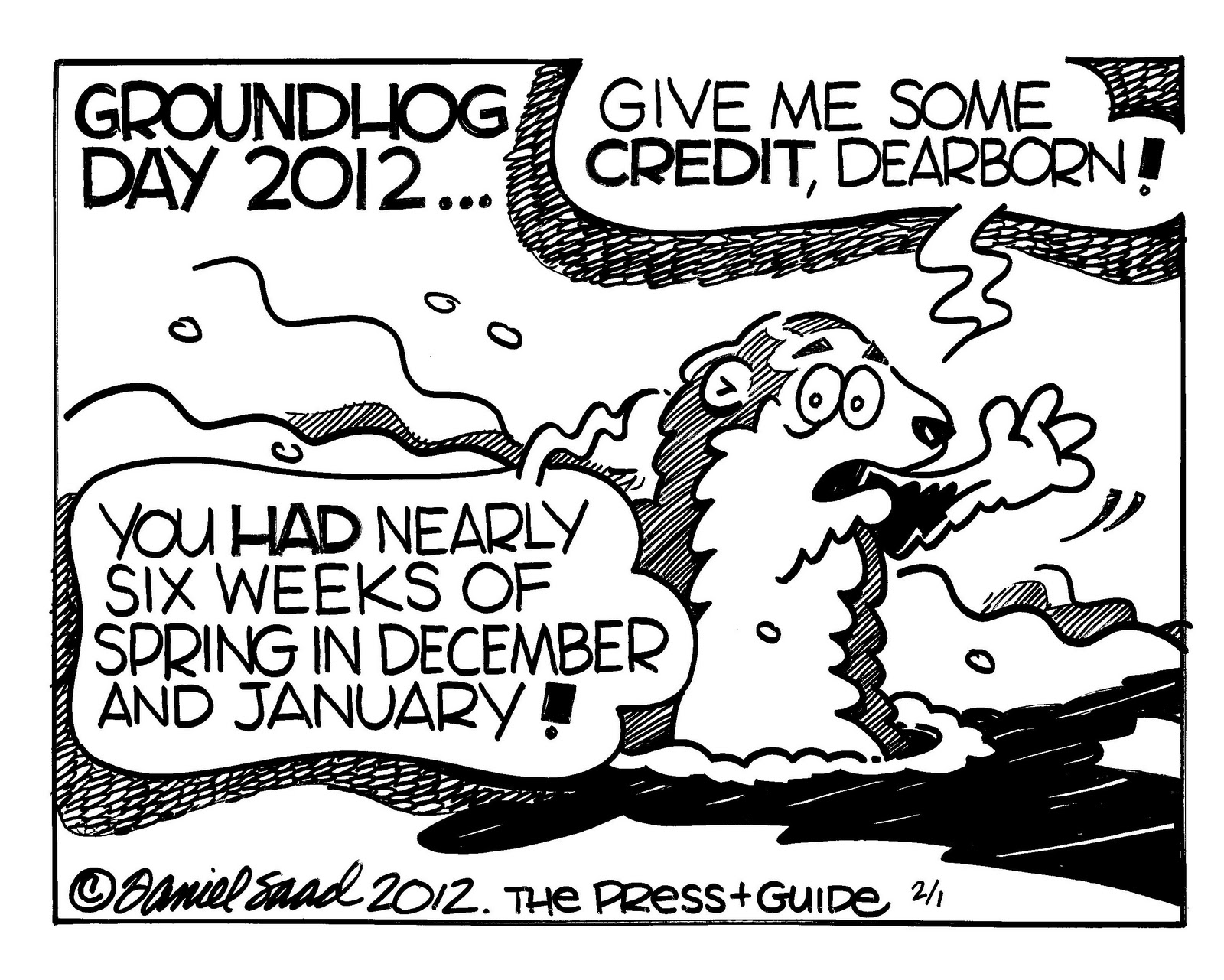 Pen Points: CARTOONS of the DAY: Happy Groundhog Day!