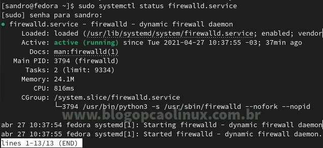 Guia de pós-instalação do Fedora 34 Workstation