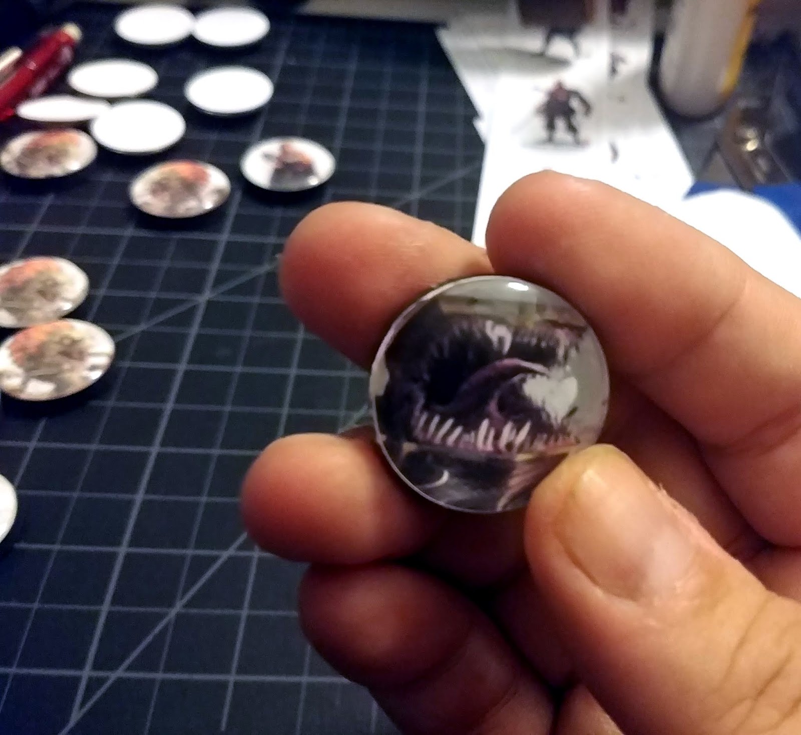 Confessions of a Reformed RPGer: DIY Corner: Tokens for your Tabletop