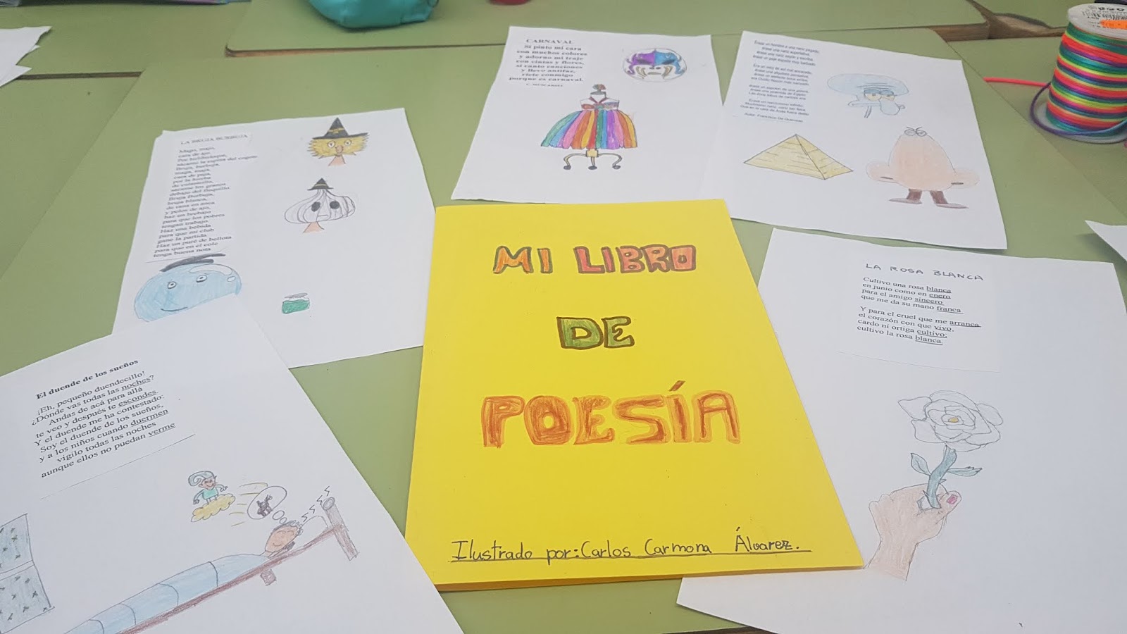 APRENDEMOS JUNTOS. 5º de primaria: MI LIBRO DE POESÍA