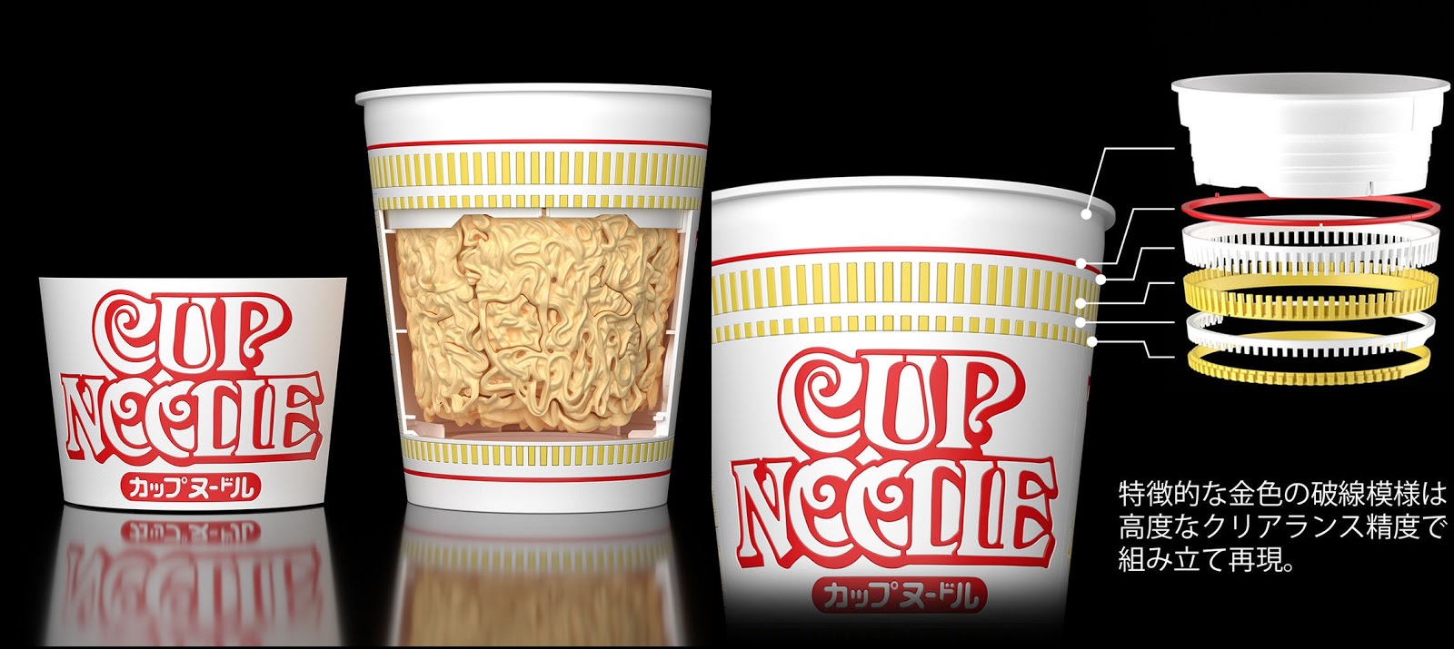 Bandai Anuncia Model Kit de Cup Noodles - GeekBlast