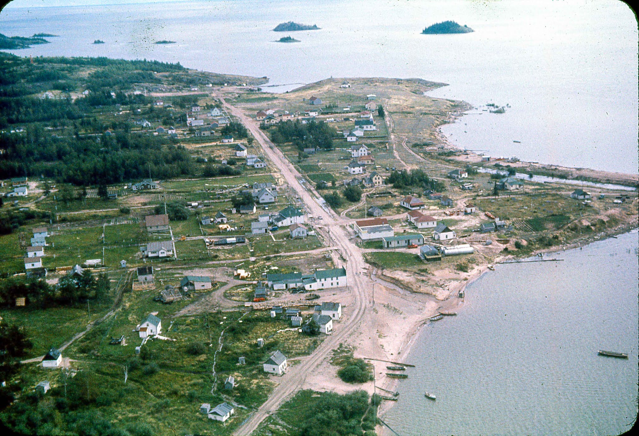 The North: Fort Chipewyan Aerial Views 1958 1962 1963 1965