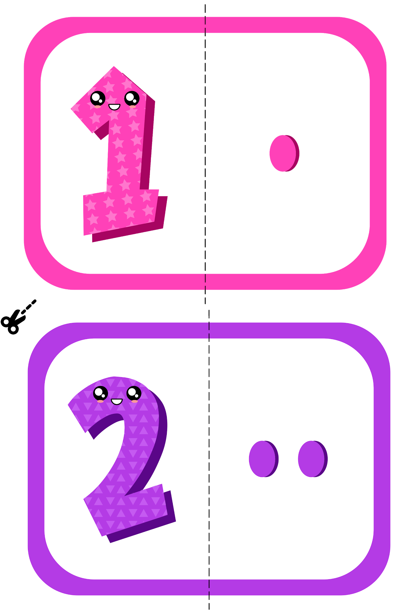 MATERIAL DIDÁCTICO ASOCIACIÓN DE NUMEROS