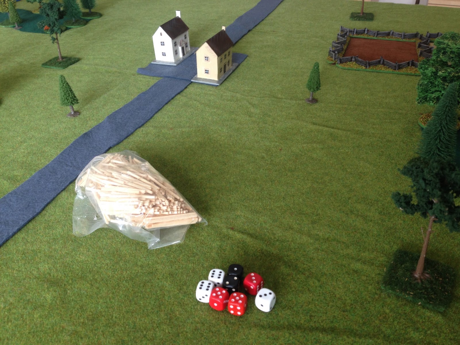 Grid based wargaming - but not always: AWI Rules