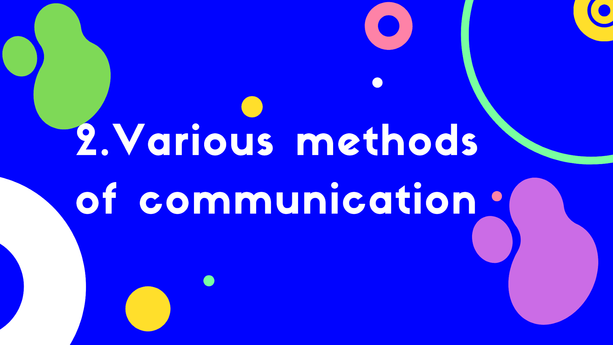 SOLUTION FOR CHAPTER 2 VARIOUS METHODS OF COMMUNICATION solution-for-chapter-2-various-methods-of-communication