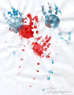 Crafting Play: Fourth of July Handprint Fireworks