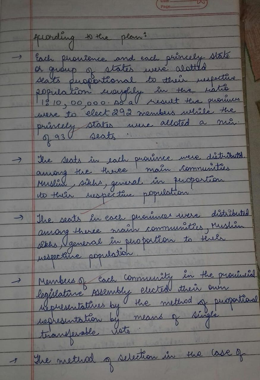 CLASS 11 CONSTITUTION WHY AND HOW? HAND WRITTEN DETAILED NOTES BY ...