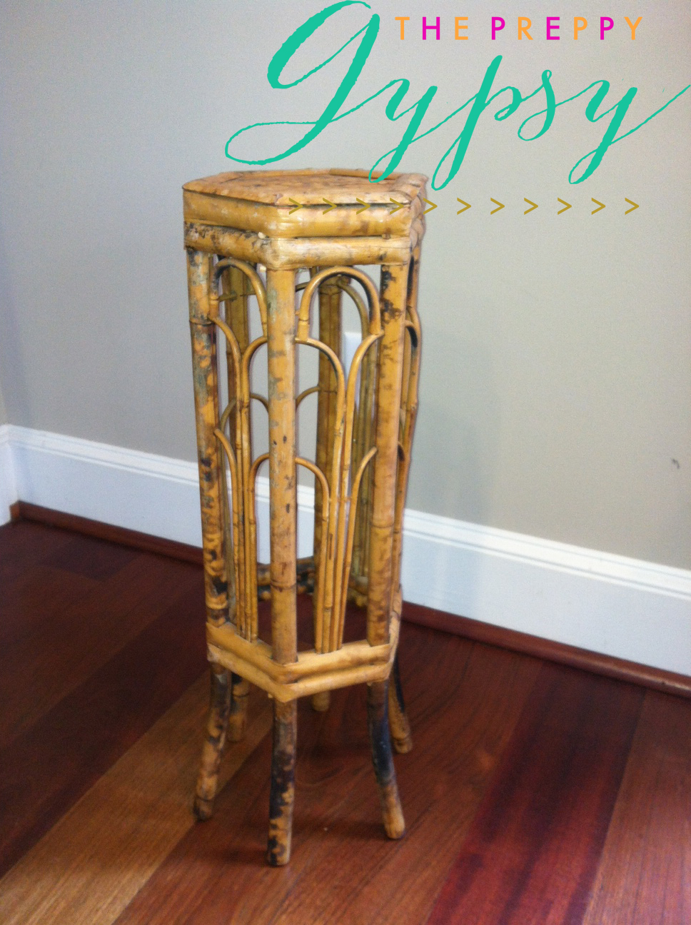 The Preppy Gypsy: For Sale~ Bamboo Plant Stand