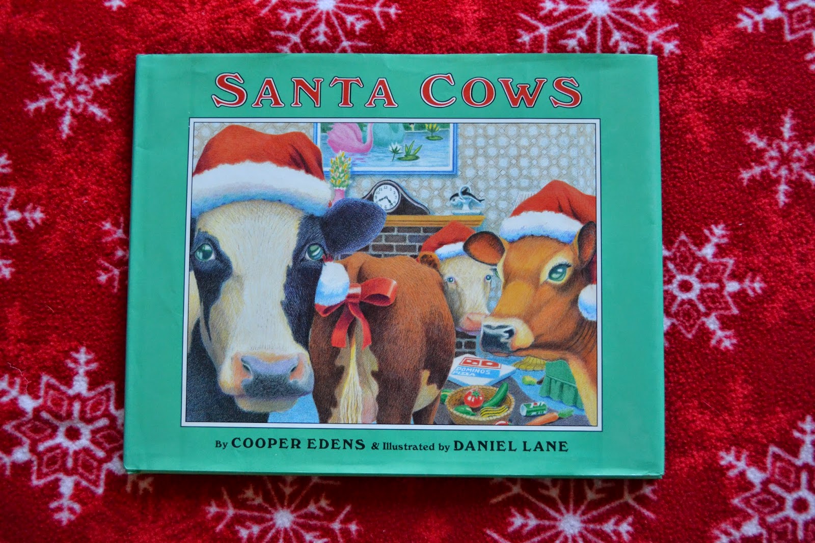 Book Blab - Blithering by a Book Lover: Santa Cows - Christmas Picture ...
