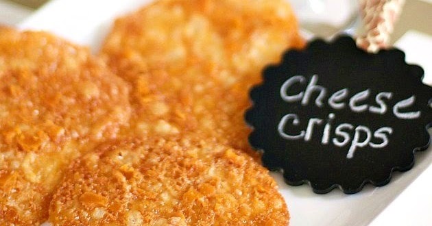 Two Ingredient Cheese Crisps | Royale Recipes!