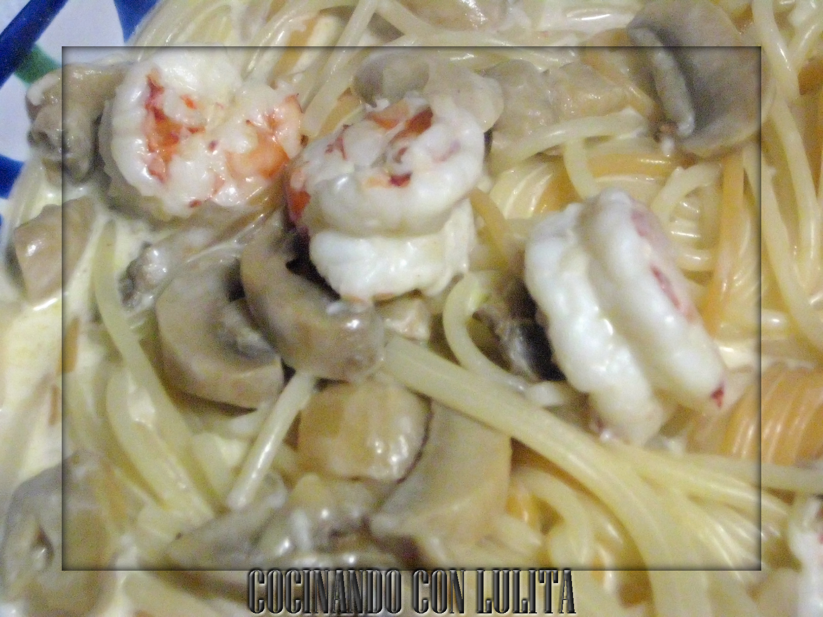 COCINANDO CON LULITA: PASTA MAR Y TIERRA CON QUESO CREMA