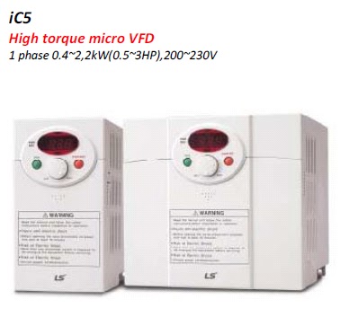 LS Inverter iC5 Series | Automation22