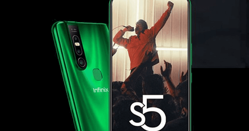 Infinix S5 Pro with pop-up, 48MP low-light triple-cam, and Android 10 ...