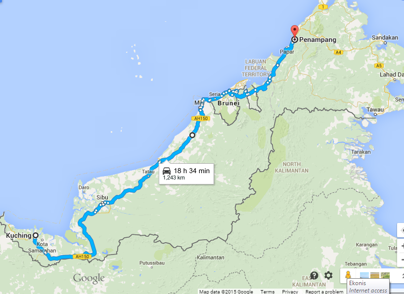 SEKITARBULATAN: Roadtrip Kota Kinabalu - Kuching - Kota Kinabalu (Intro)