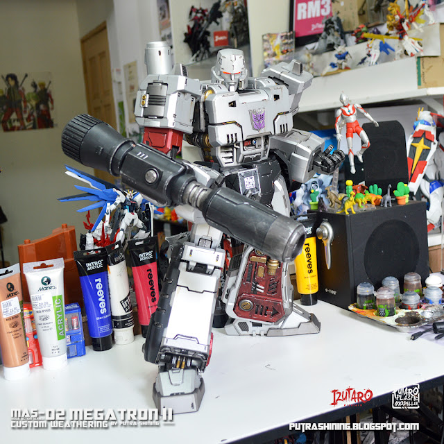 Transformers Megatron II | MAS-02 Mega Action Series 18" | Customize ...