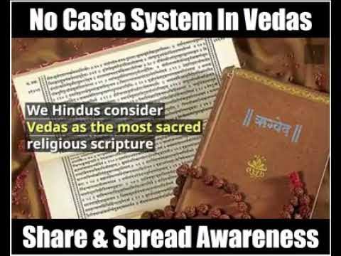There is No caste system by birth in Hindu Dharma