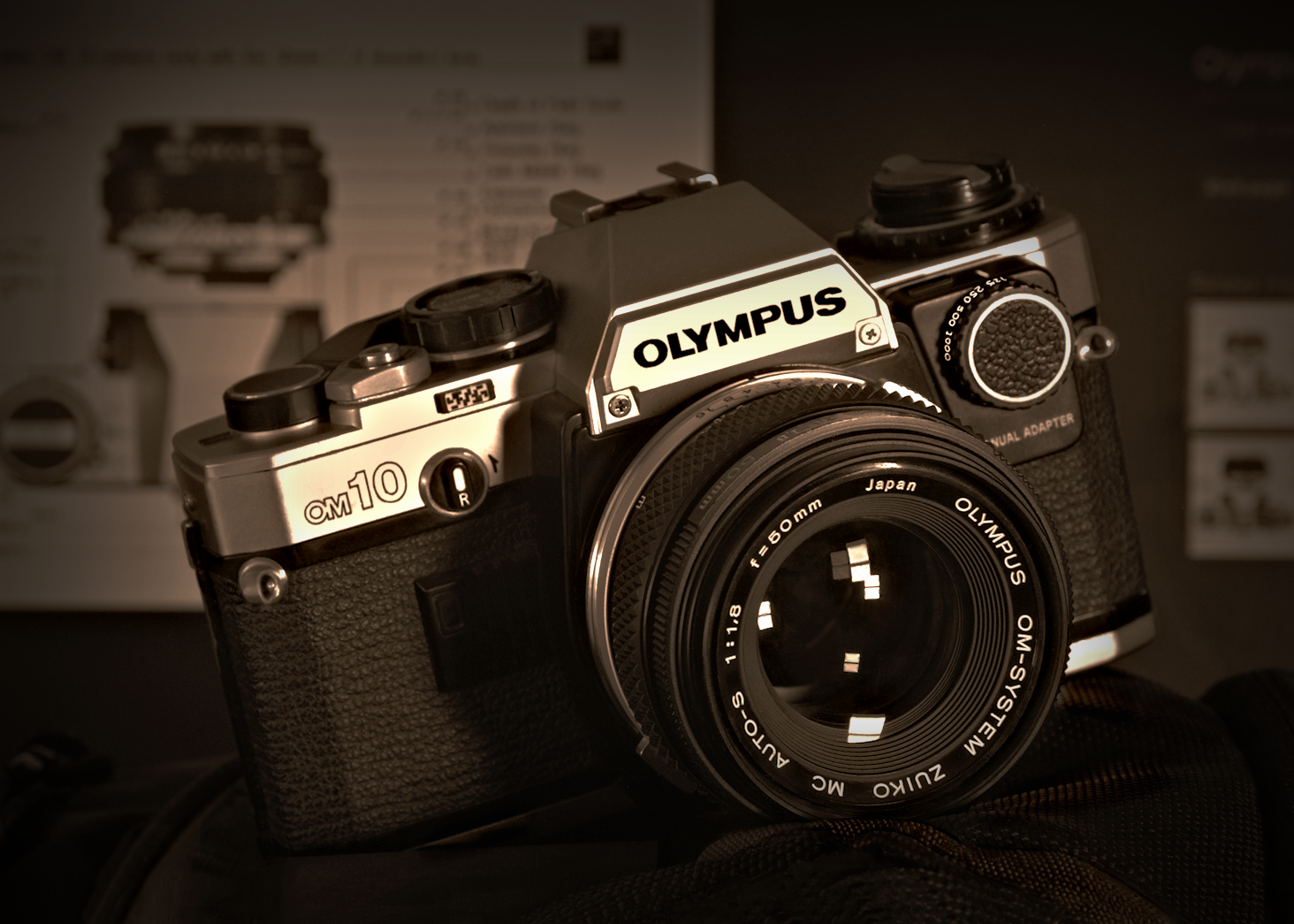 w00d's Photo Muse: A New Used (Film) Camera: Olympus OM-10