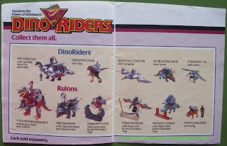 Toys from the Past: #262 DINO RIDERS – DIMETRODON with SHADO (1989)
