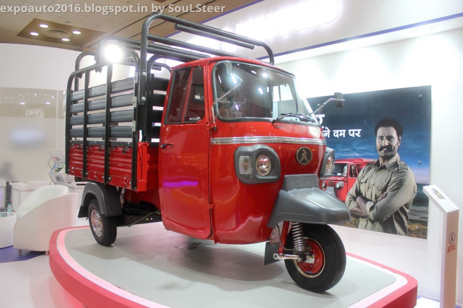 Auto Expo 2016 by SouLSteer: Atul GEM XL-HD, GEM Premium, Gemini Petrol ...