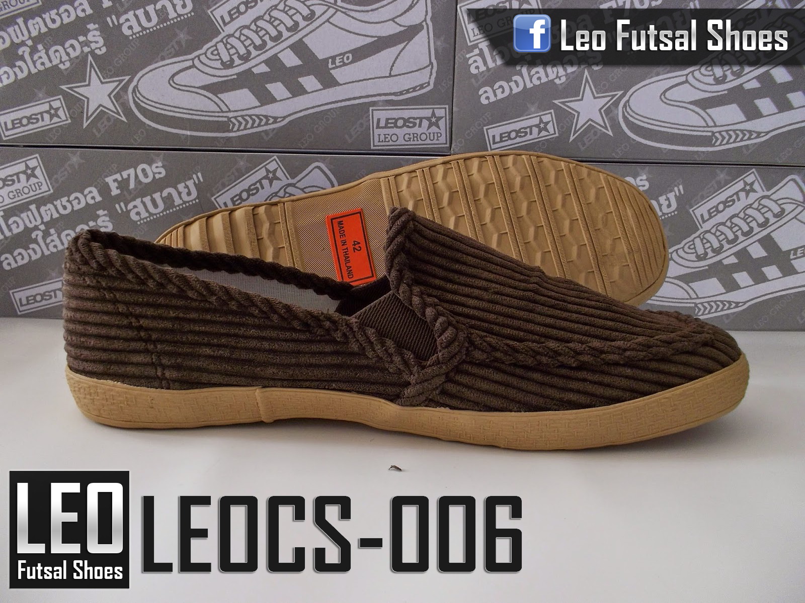 Leo Casual Shoes [Code : LEOCS-006] :: Kasut Futsal Leo