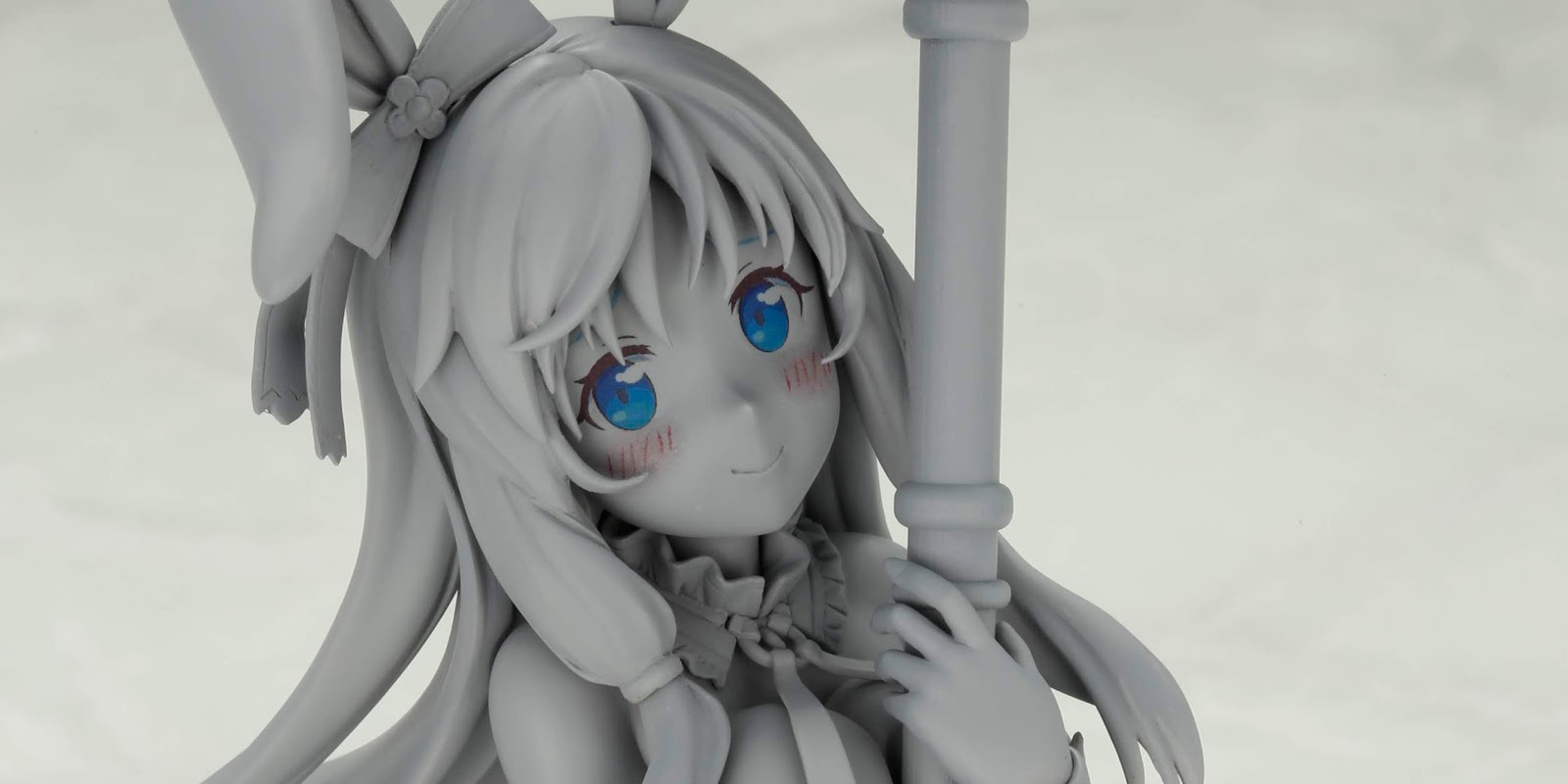 Prototipo sin pintar de la figura a escala 1/7 de Shea Haulia de ...