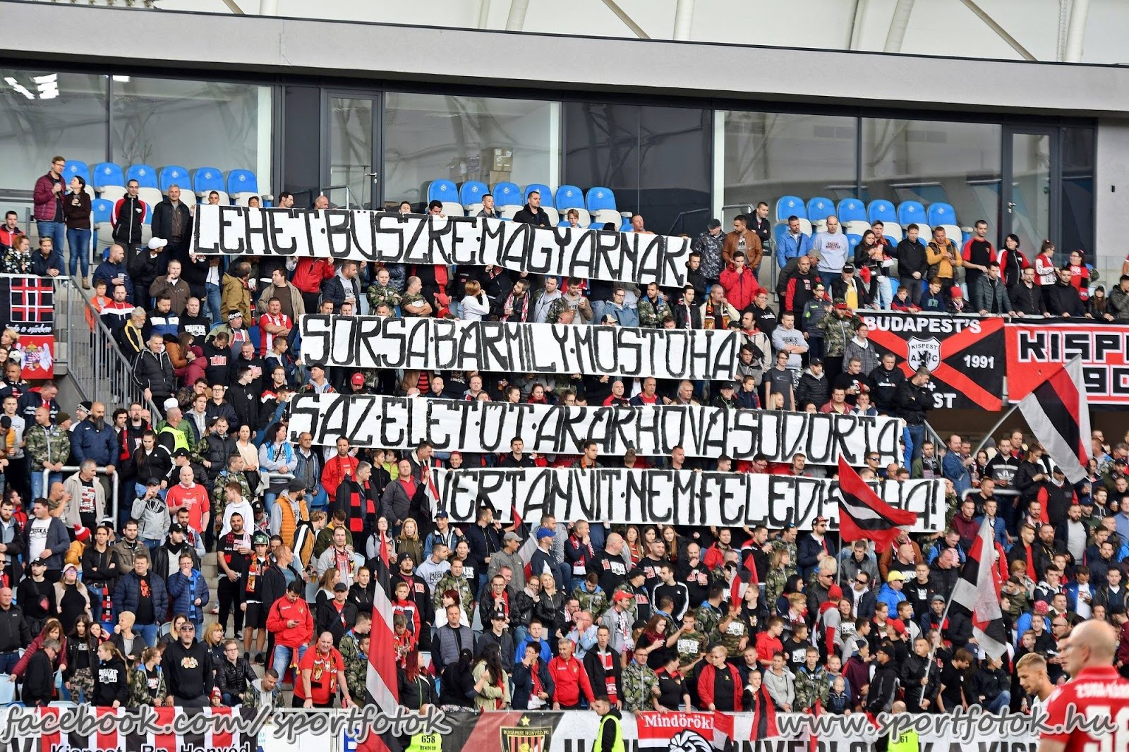 Kispest Bp. Honvéd - Ferencváros 2019.10.06. - Hungarian Ultras