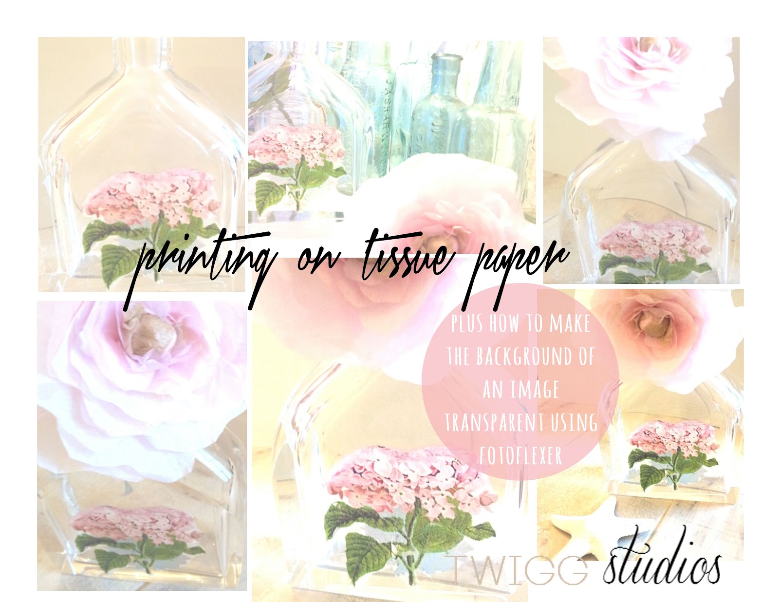 printing on tissue paper tutorial