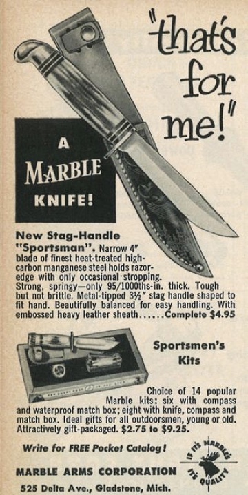 Vintage Outdoors: Old Vintage Knife Ads From Magazines