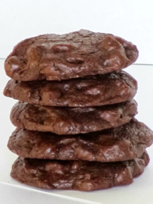 Once Upon A Chocolate Life: Outrageous Chocolate Cookies