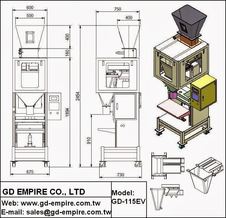 GD EMPIRE CO., LTD: Stand Pouch Packing Machine
