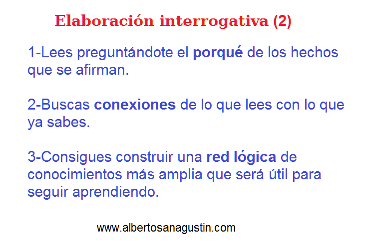 Cómo estudiar con la "interrogación elaborativa" | Dr. Alberto Sanagustín